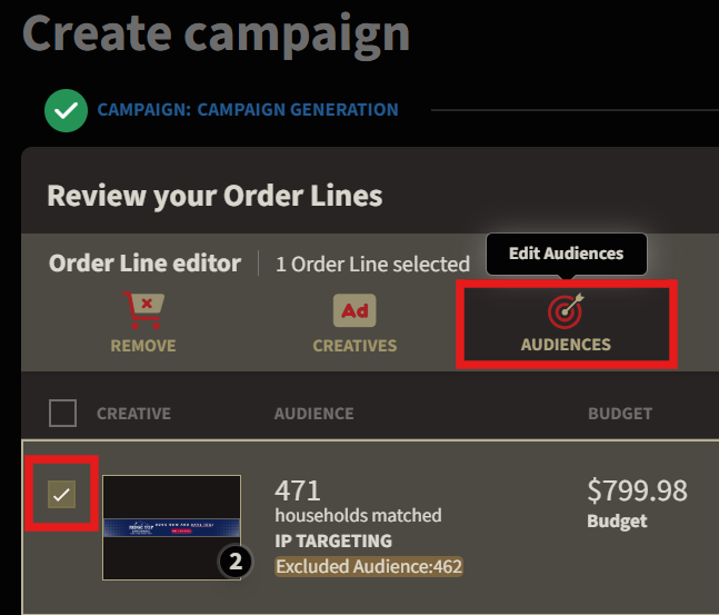 Exclusion Audiences – El Toro Support Center