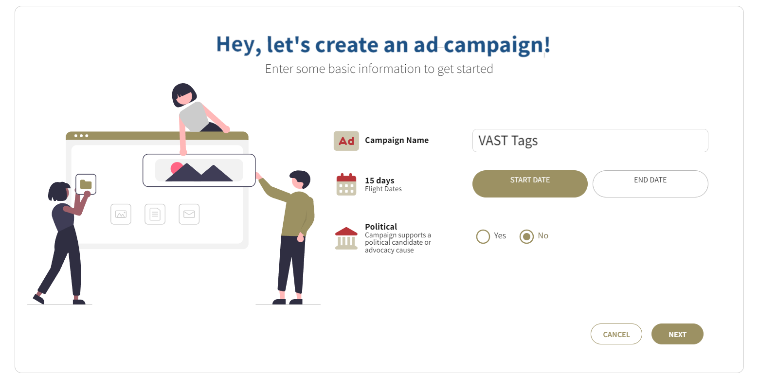 VAST Tags – El Toro Support Center